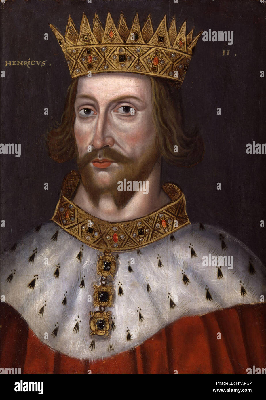 Henry ii england portrait hi-res stock photography and images - Alamy