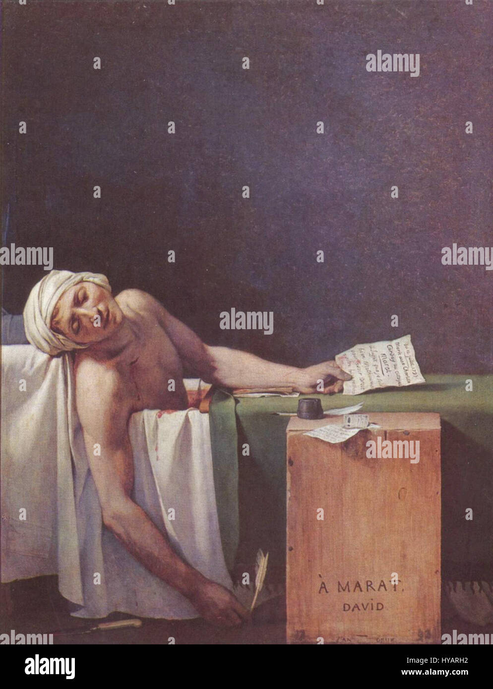 This painting by Jacques-Louis David, a prominent Neoclassical artist ...