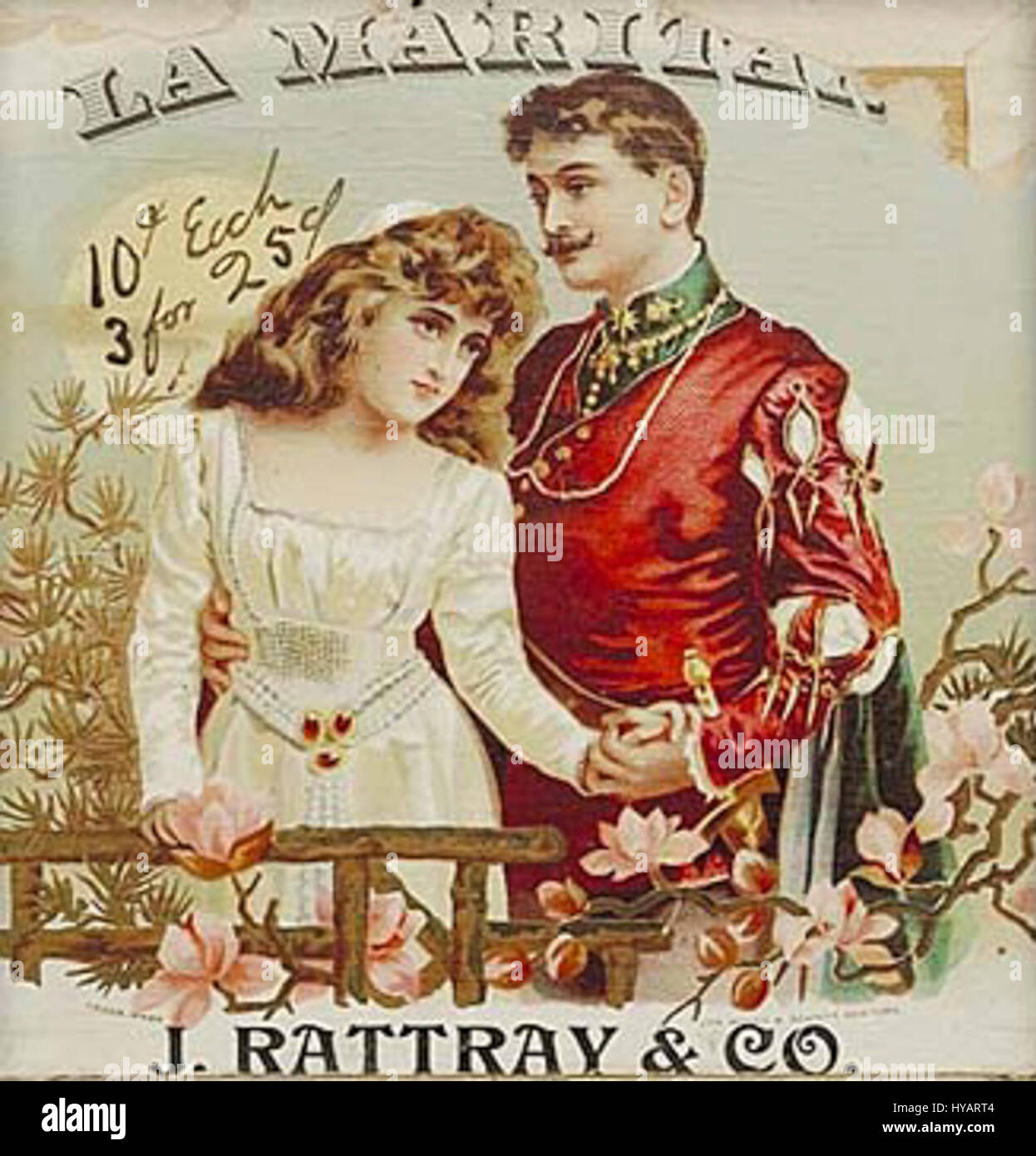 Vintage cigar art deco hi-res stock photography and images - Alamy