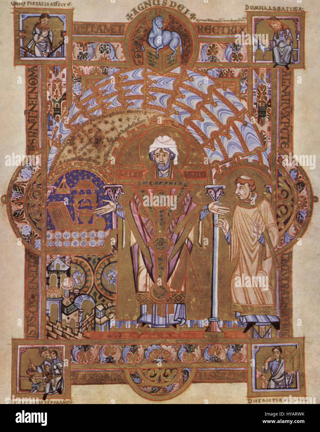 Meister des Uta Codex 001 Stock Photo - Alamy