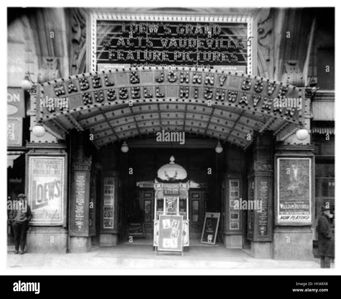 New city theater Black and White Stock Photos & Images - Alamy
