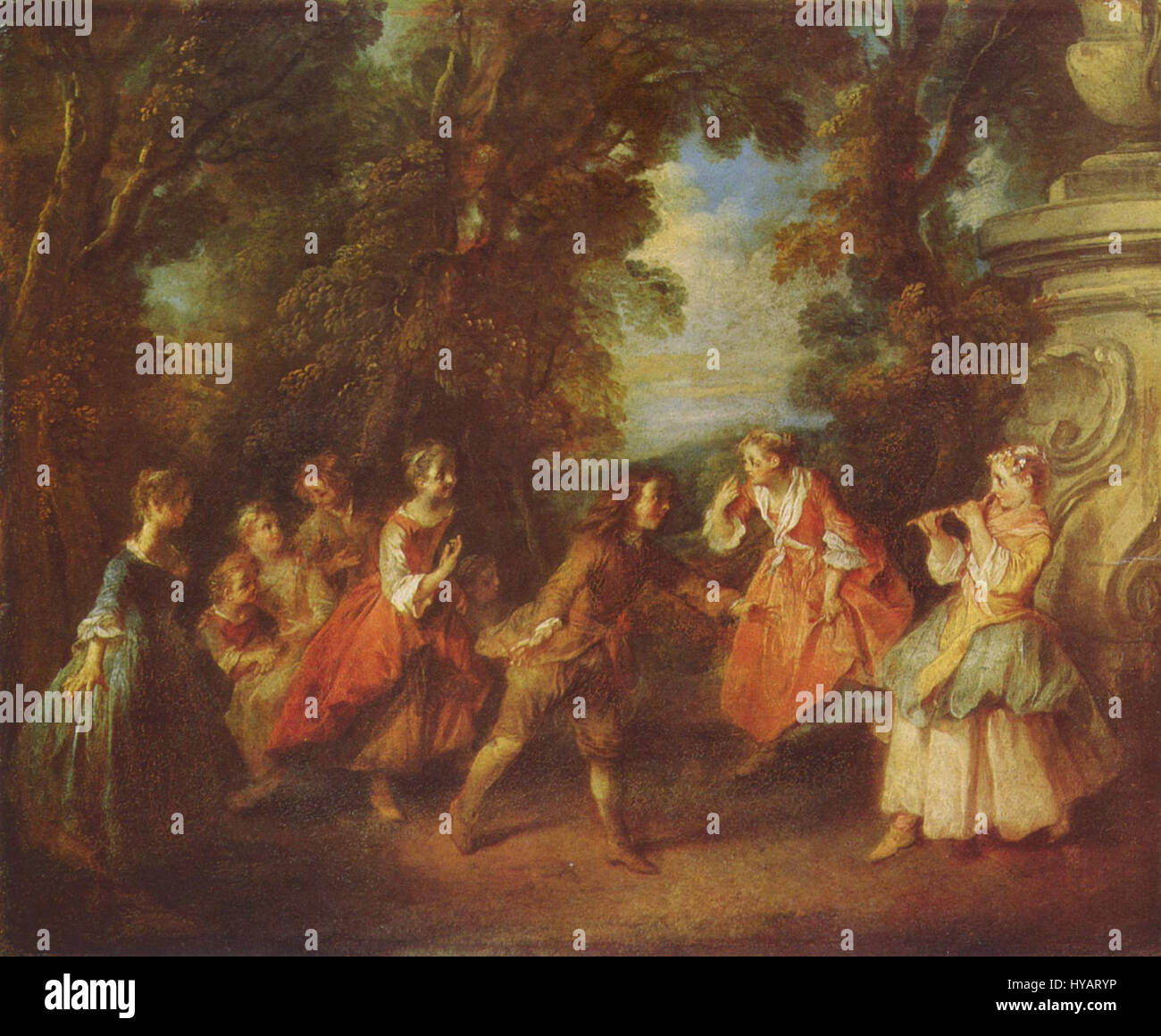 Nicolas Lancret was a French Rococo painter known for his graceful ...