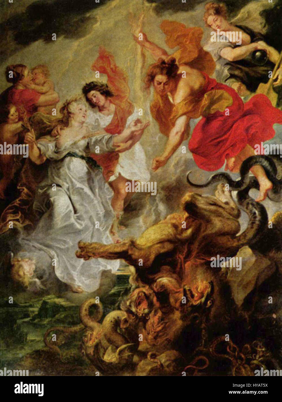 Peter Paul Rubens' 17th-century painting style is known for its vivid ...