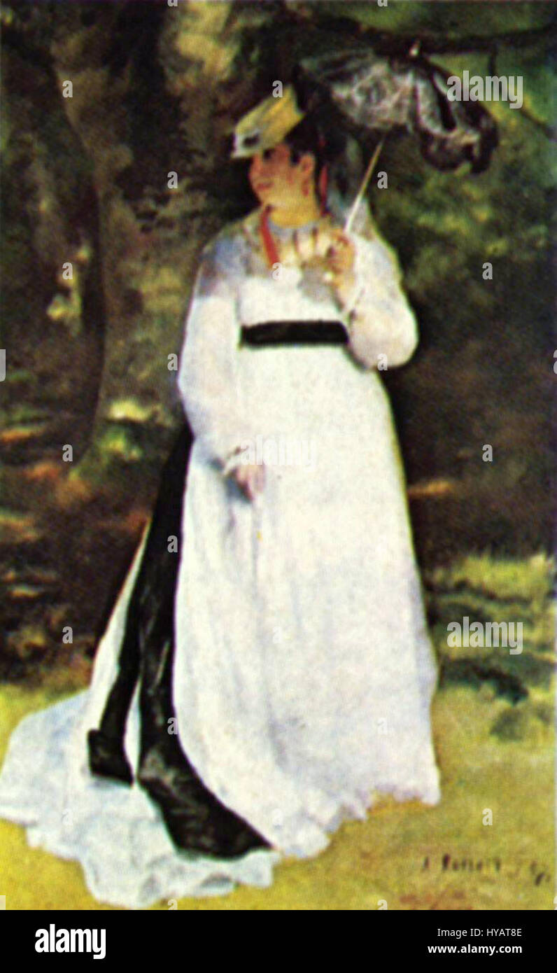 Pierre-Auguste Renoir, a leading French Impressionist painter, created ...