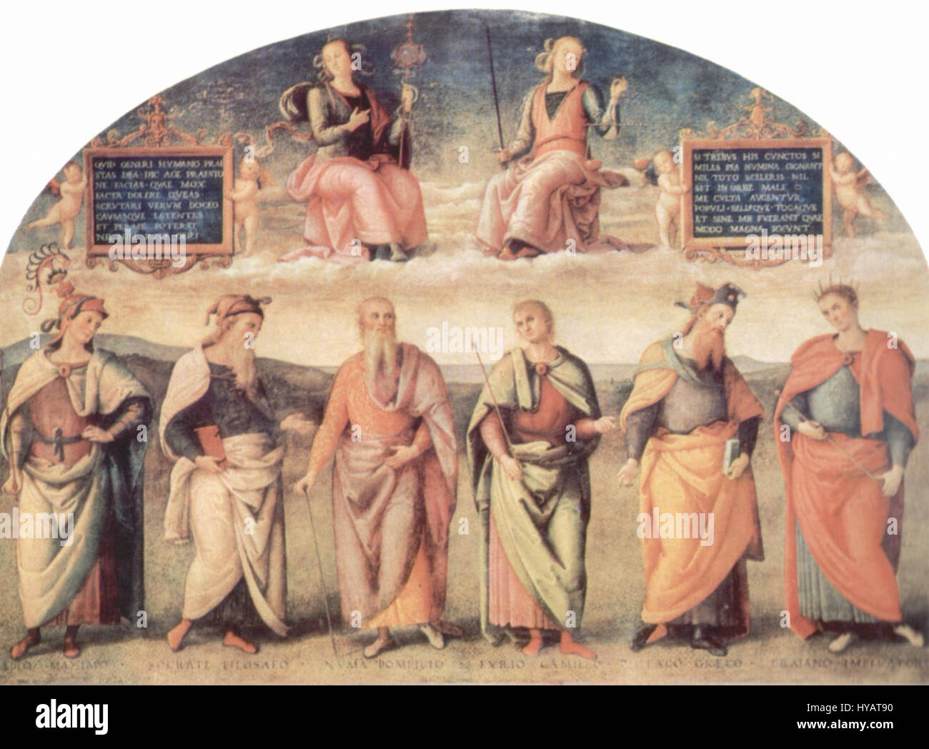 Pietro Perugino was an Italian Renaissance painter known for his work ...