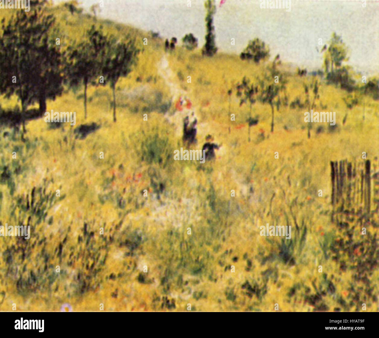 A painting by Pierre Auguste Renoir, highlighting his style of ...