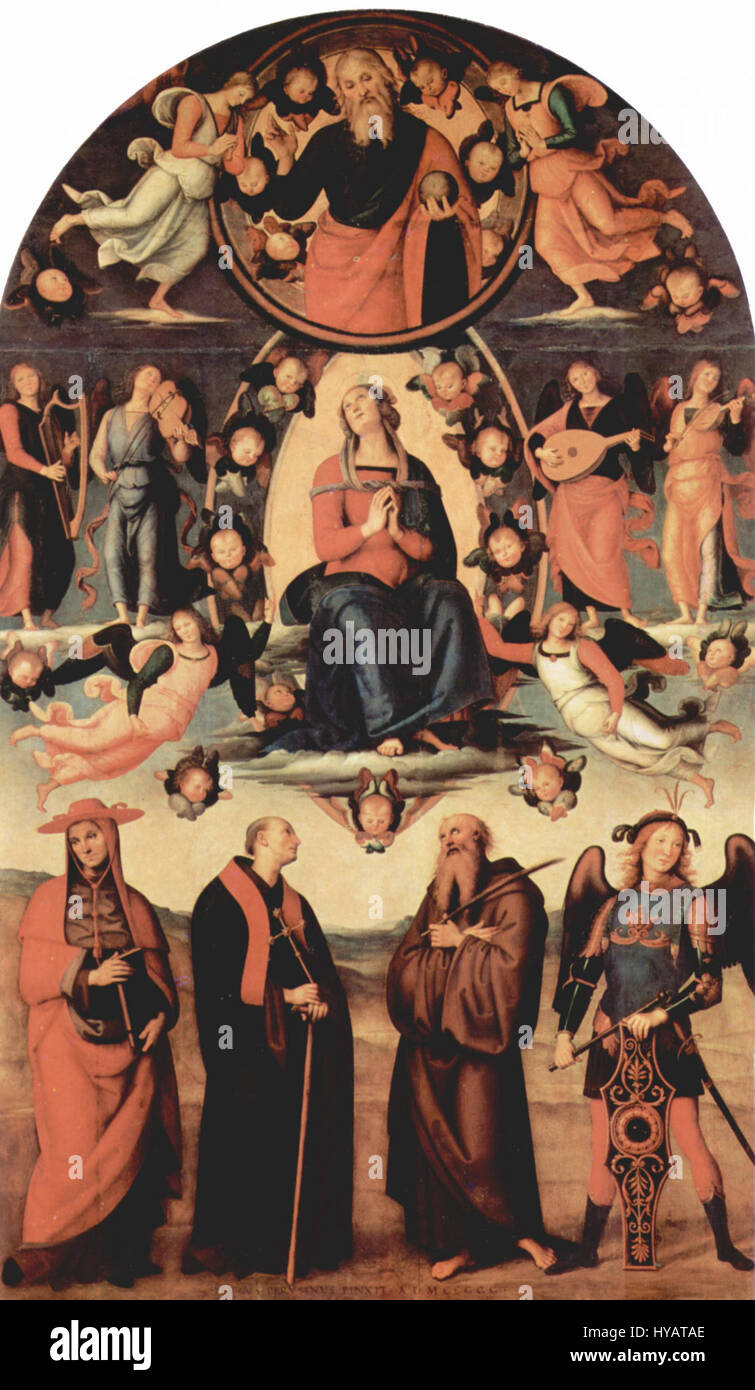 Pietro Perugino’s work '062' is a fine example of the Italian ...