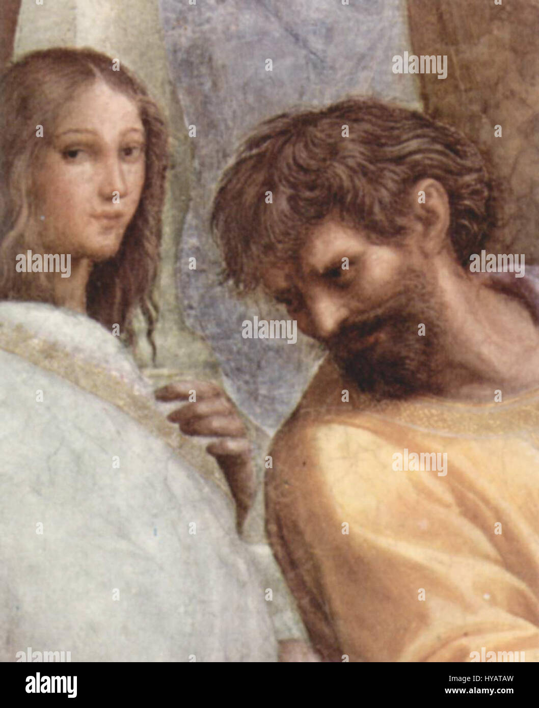 This piece attributed to Raffaello Santi (Raphael) reflects his mastery ...