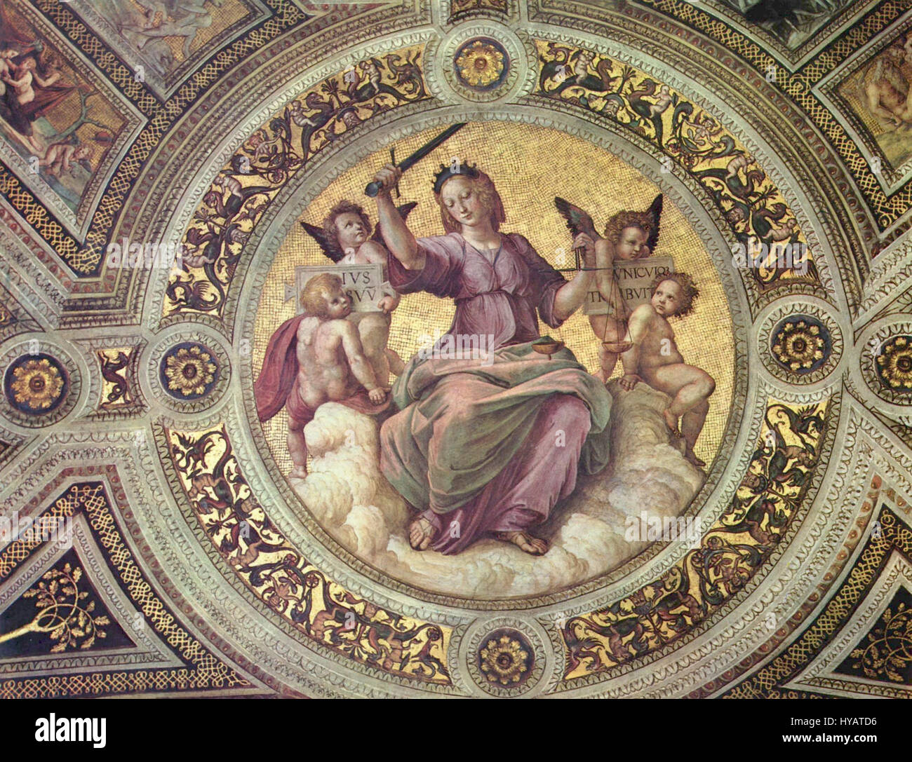 This artwork by Raphael, one of the most renowned Italian Renaissance ...