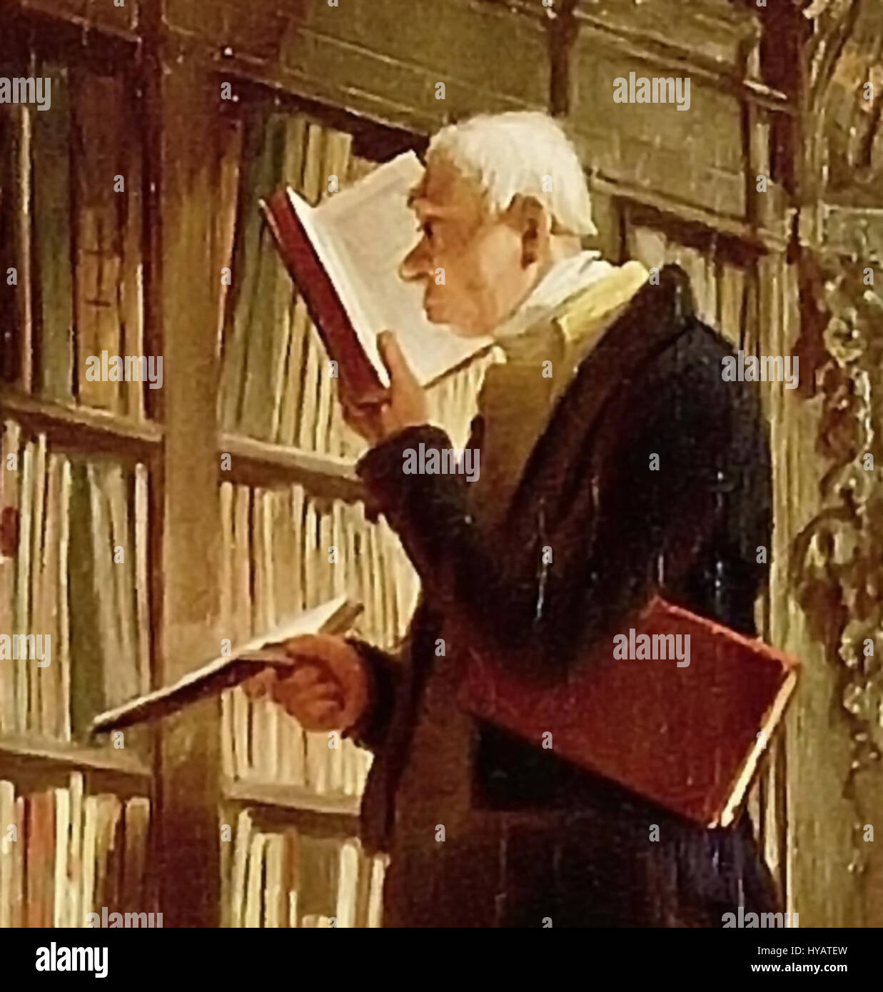 'Boekenwurm' (bookworm) is a symbolic representation of an individual ...