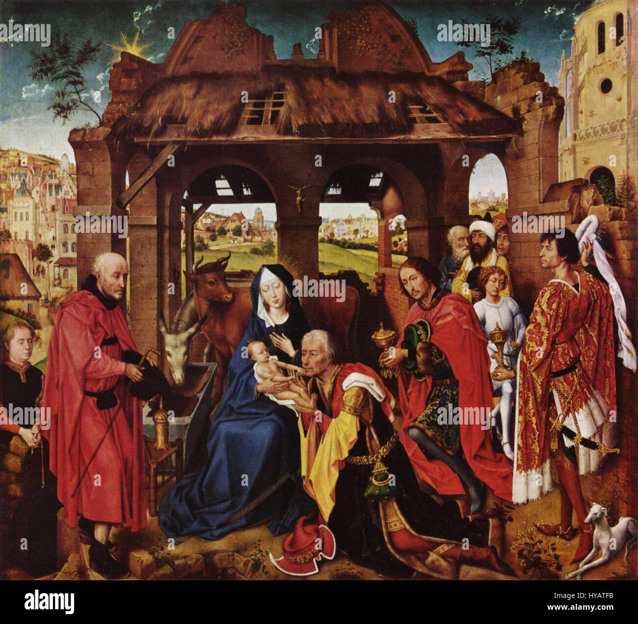 Rogier van der Weyden was a 15th-century Flemish painter known for his ...