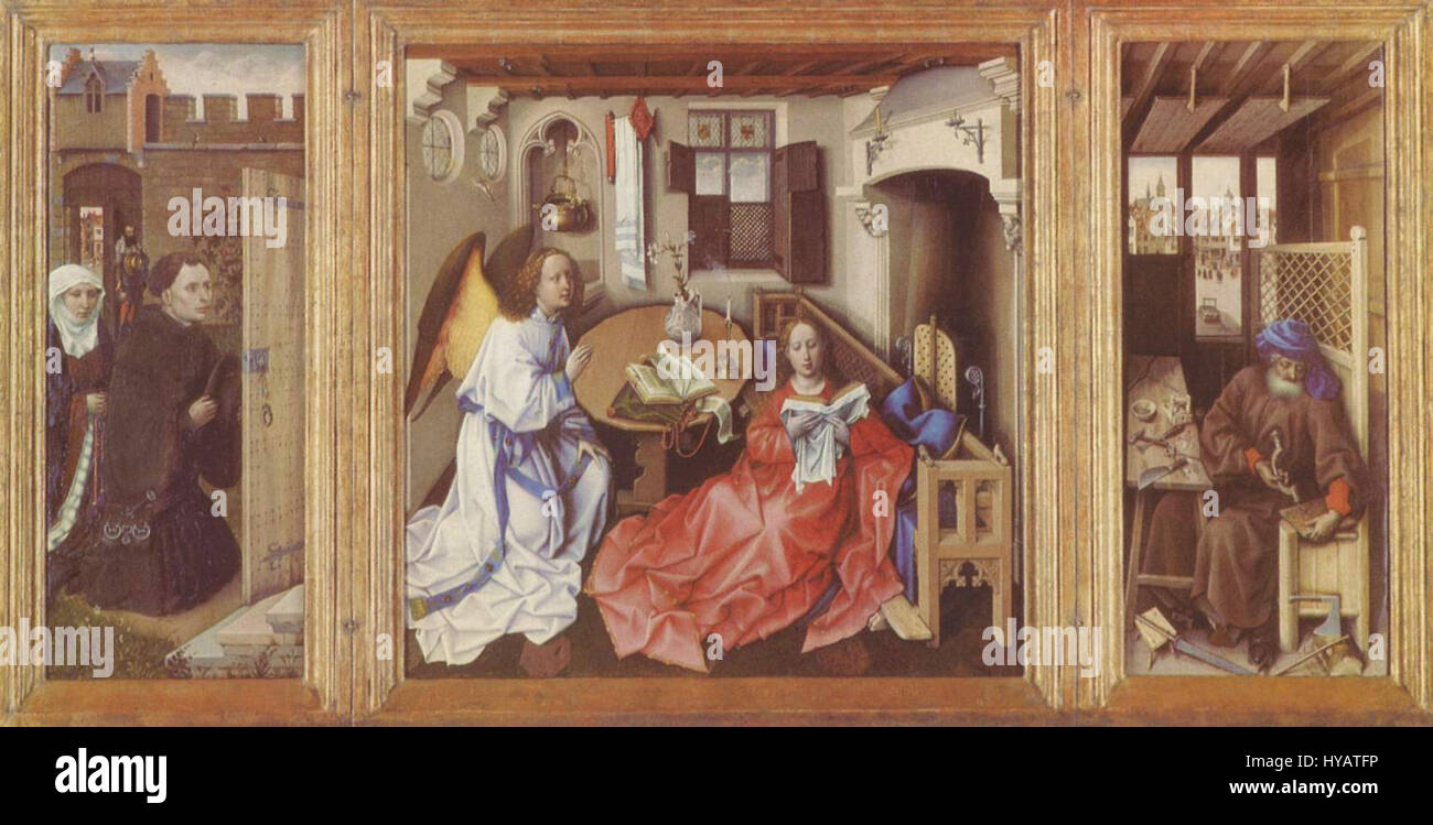 *Robert Campin* was a Flemish artist from the Northern Renaissance, known for his detailed and ...