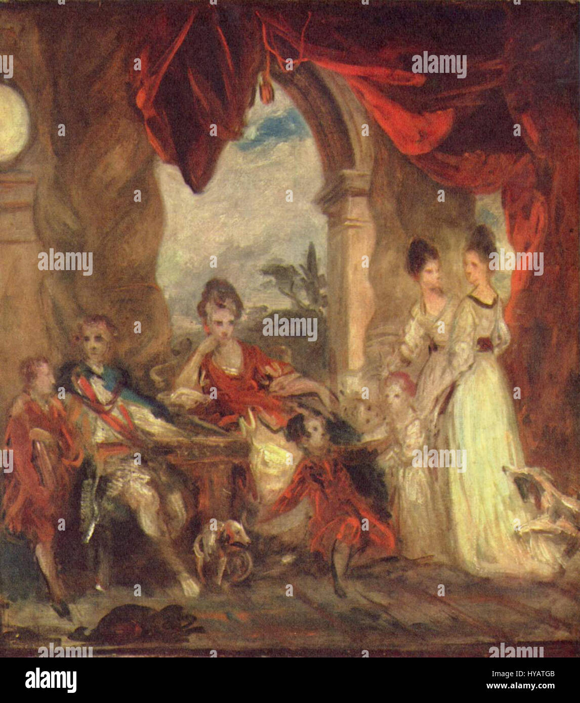 Sir Joshua Reynolds was an influential English painter, known for his ...