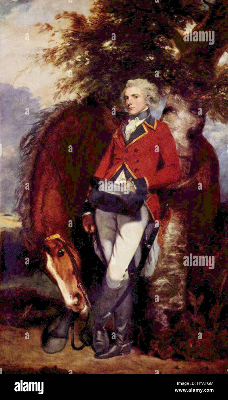 Sir Joshua Reynolds, a prominent 18th-century British portrait painter ...