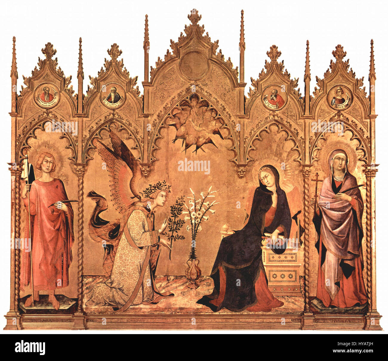 Simone Martini was an Italian Gothic painter, known for his religious ...