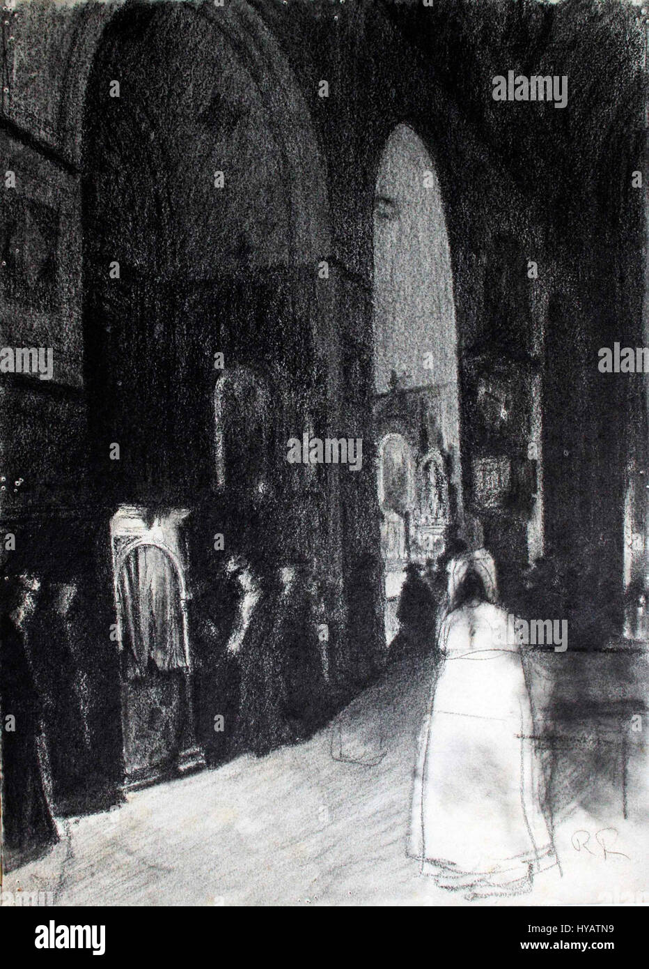 Confessional of a church hi-res stock photography and images - Alamy