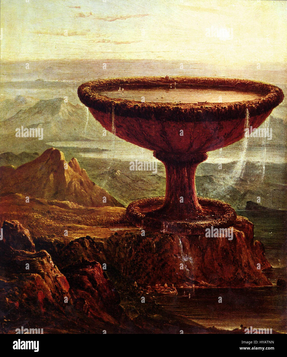 Thomas Cole, an American artist, is best known for his landscape ...