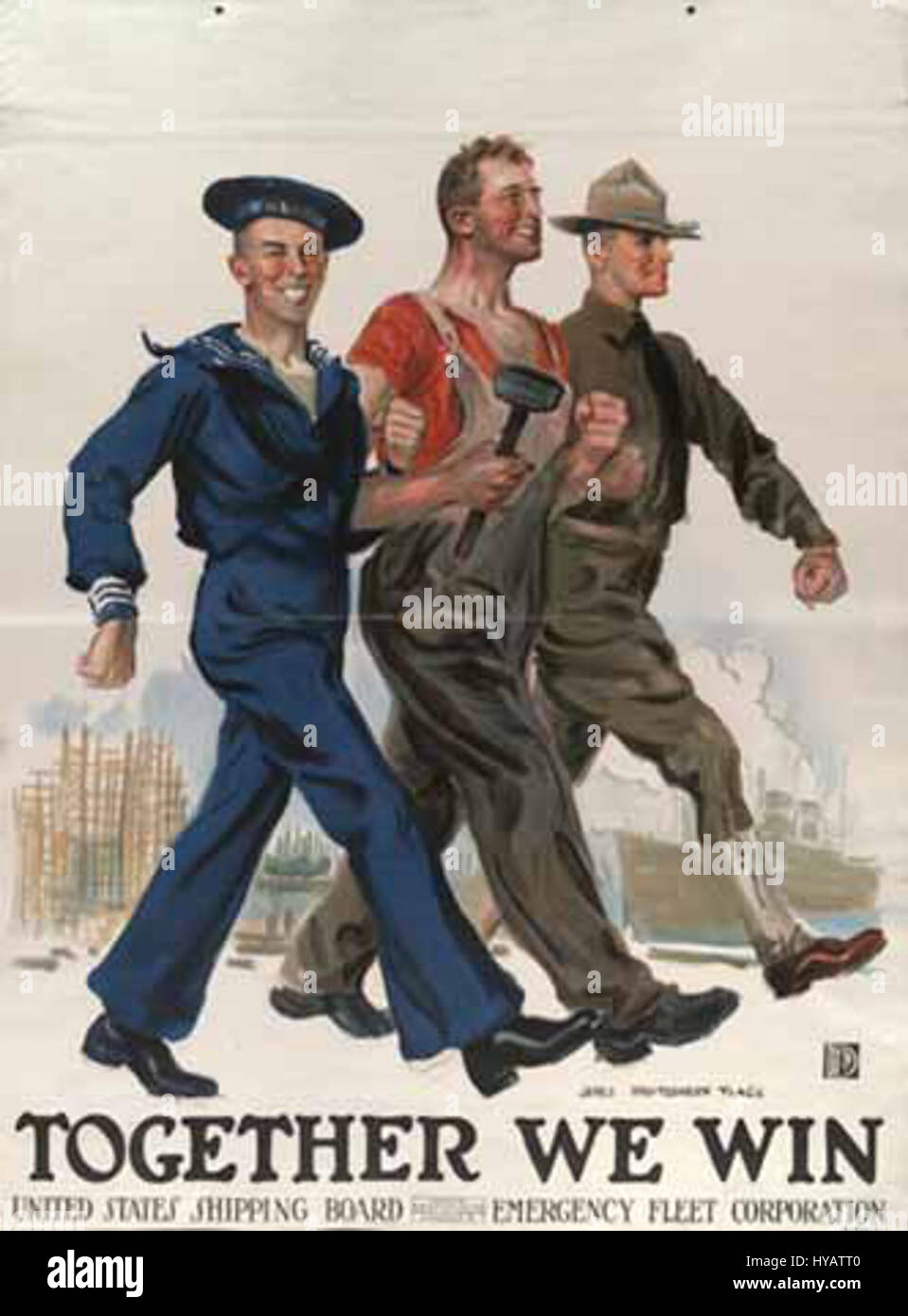 World war recruitment poster hi-res stock photography and images - Alamy