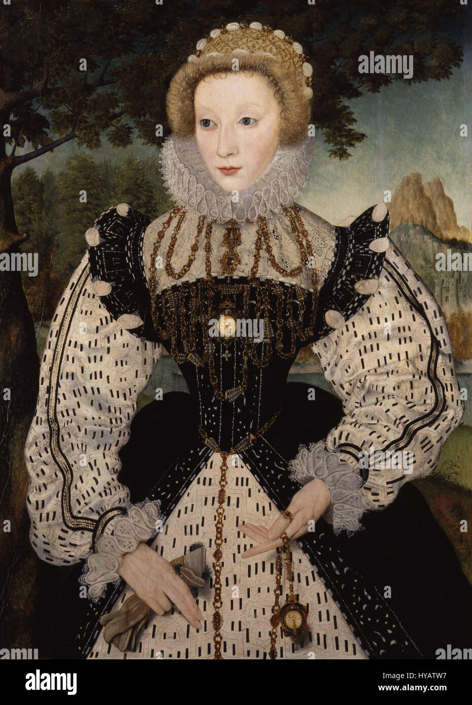 Portrait mary queen scots hi-res stock photography and images - Alamy