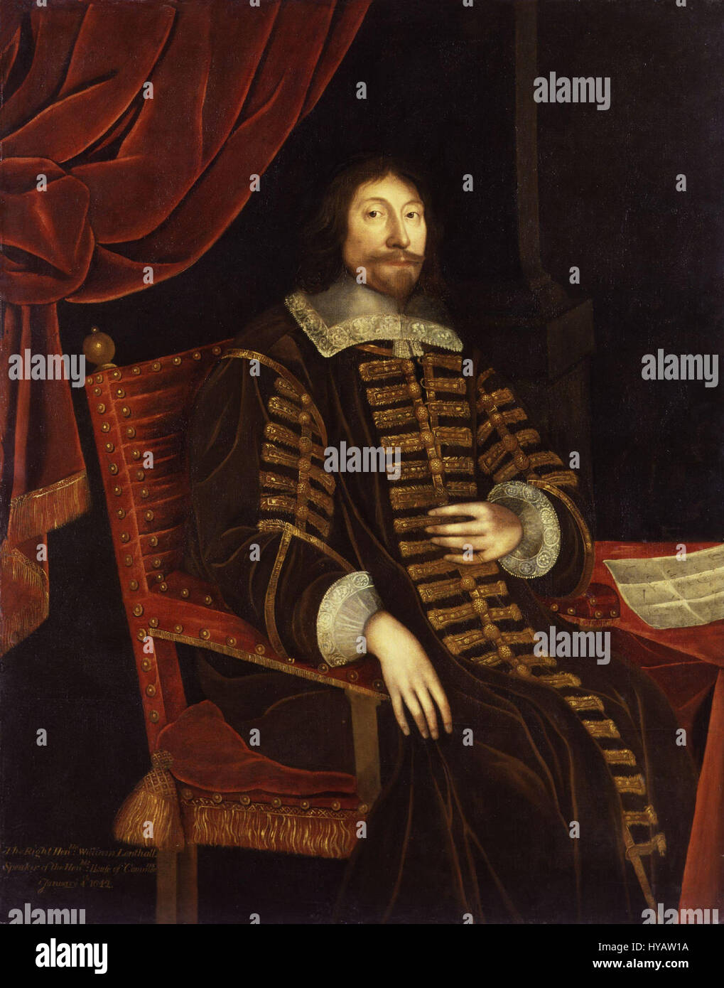 William lenthall 17th century english hi-res stock photography and ...