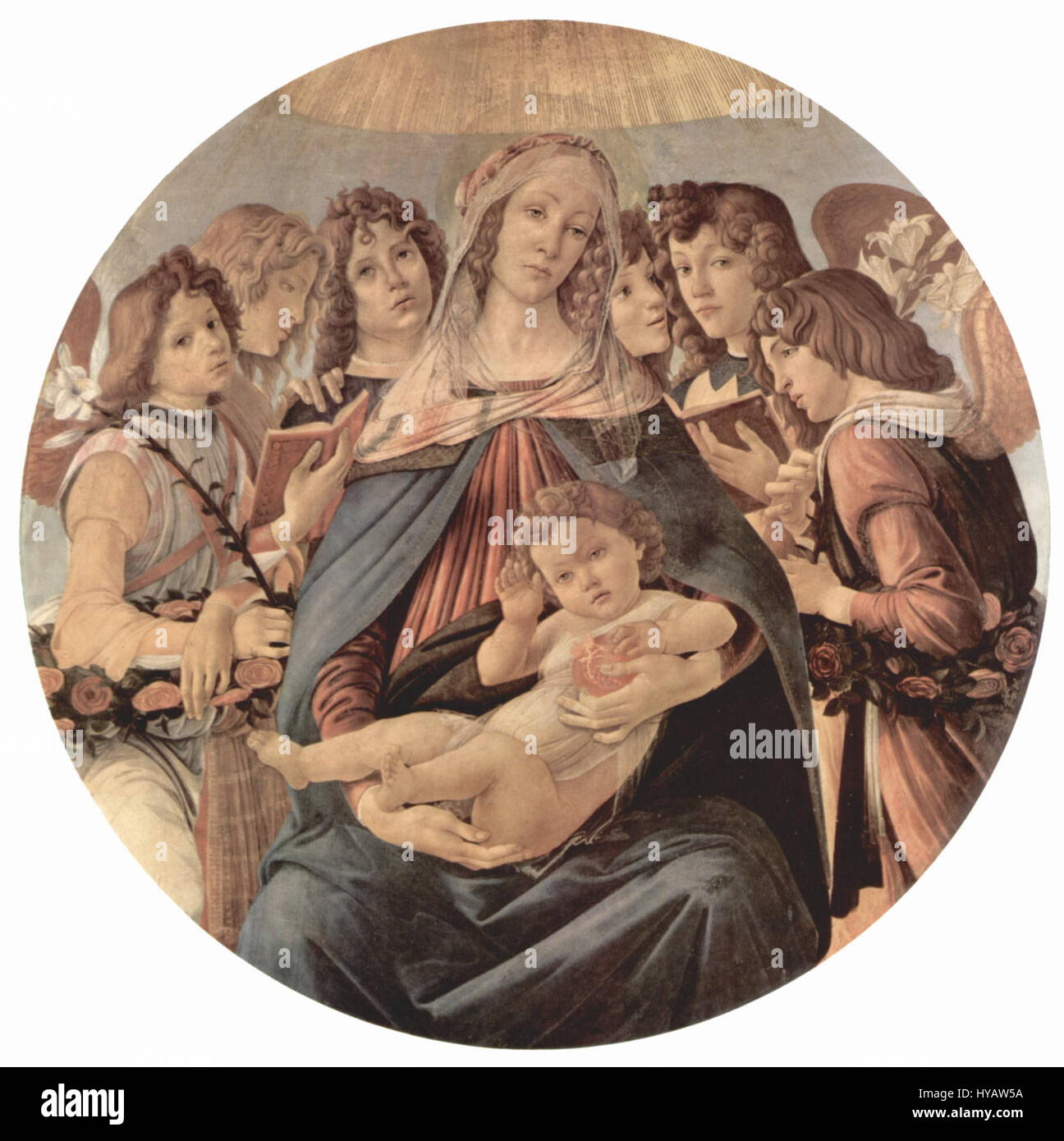 This work by Sandro Botticelli, a renowned Italian painter from the ...