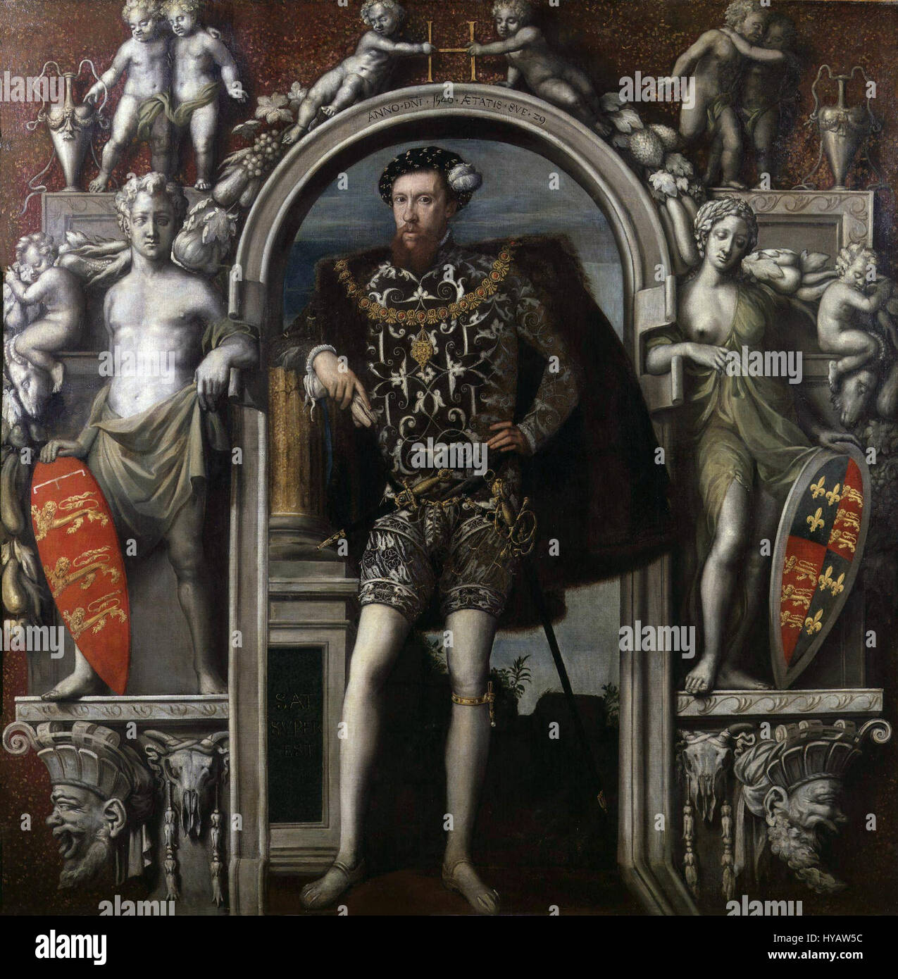 This portrait of Henry Howard, Earl of Surrey, is part of the National ...