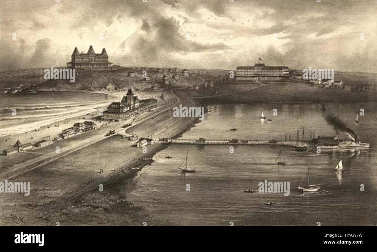 View of Nantasket Beach Stock Photo - Alamy