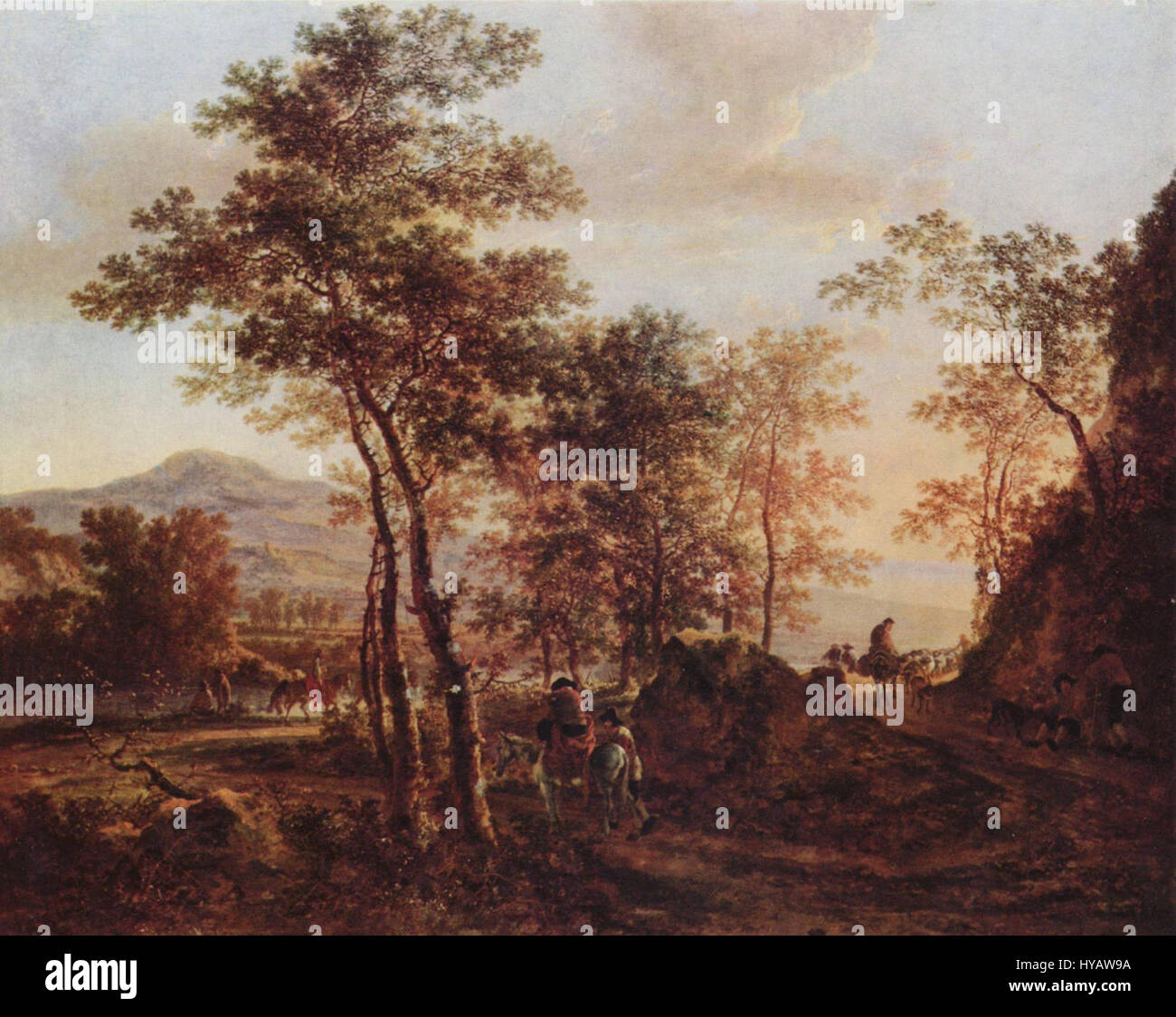 Jan Both was a Dutch painter known for his landscapes and depictions of ...