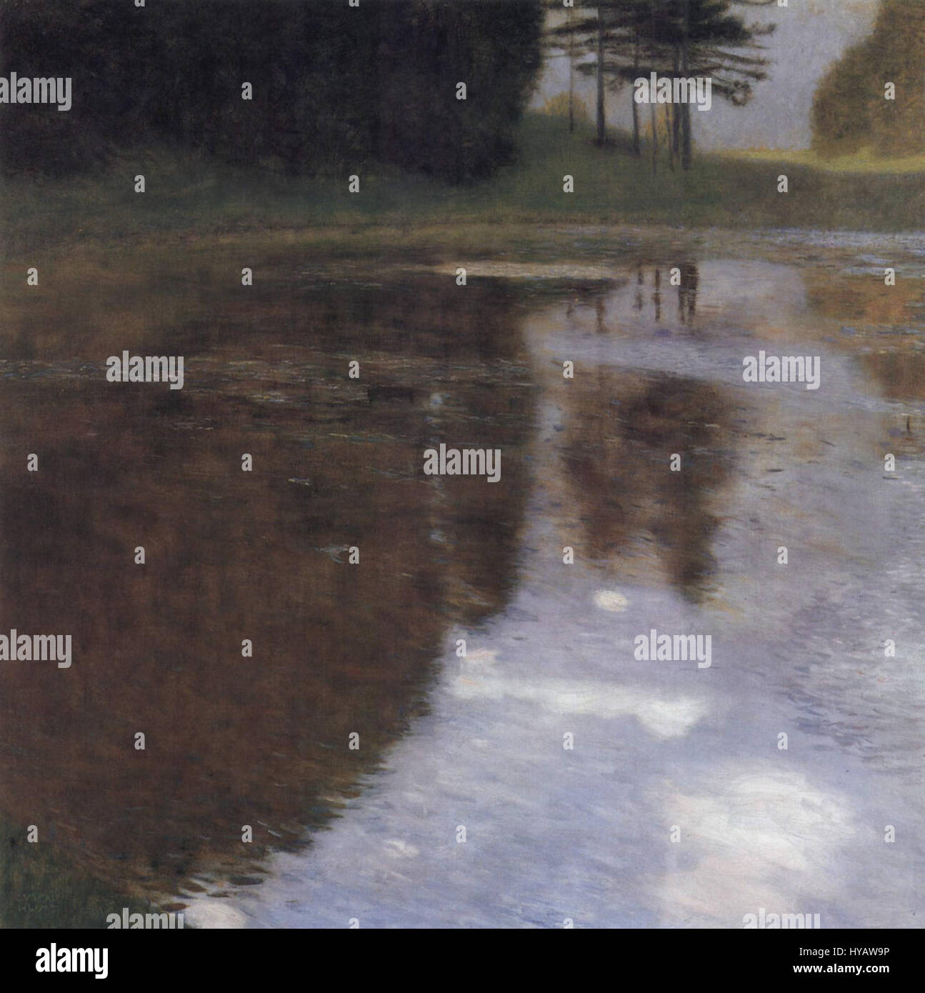 Gustav Klimt’s painting, often associated with the Symbolist movement ...