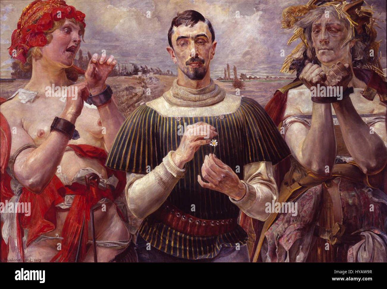 Jacek Malczewski’s 'Hamlet Polski' (Polish Hamlet) reflects the artist ...