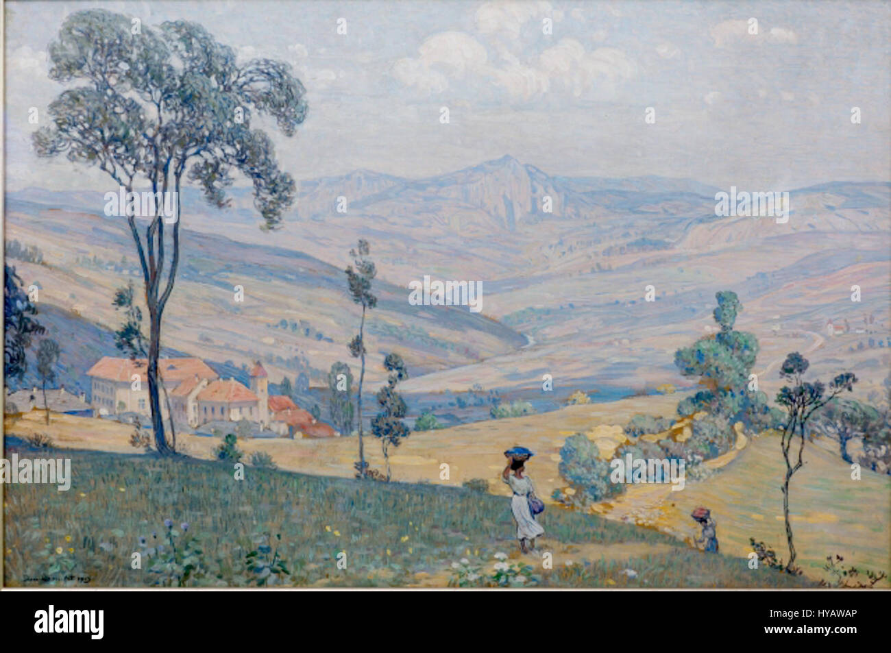 Janis Rozentals' Italian Landscape captures the serene beauty of Italy ...