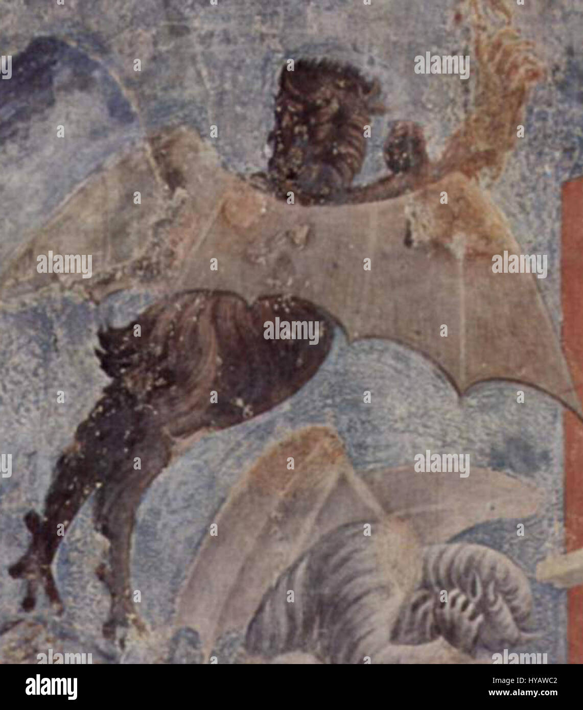 'Diavoli' by Giotto is a powerful depiction of the demons from medieval ...