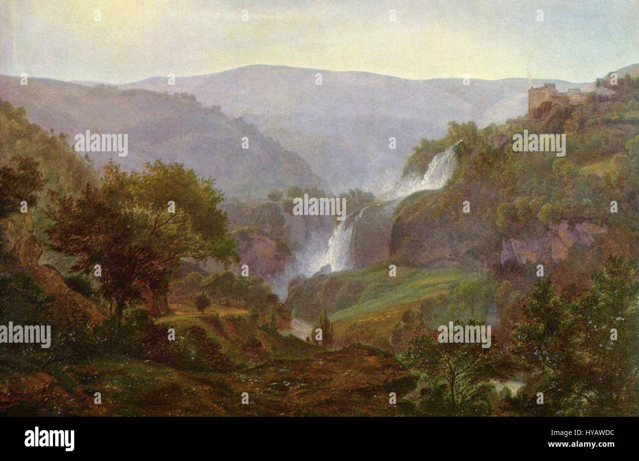 Johann Martin von Rohden 001 Stock Photo - Alamy