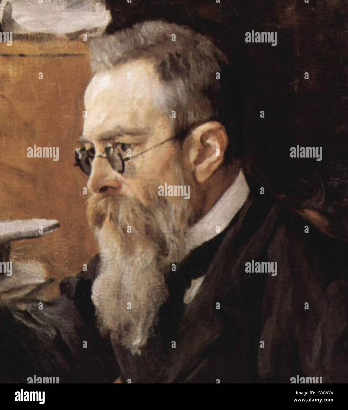 A depiction of *Serow*, a work by Russian composer Nikolai Rimsky ...