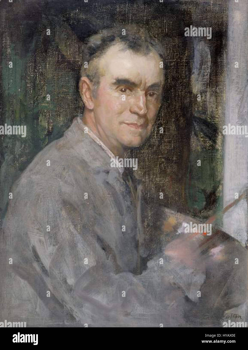 Edward Arthur Walton’s self-portrait captures his identity as a ...