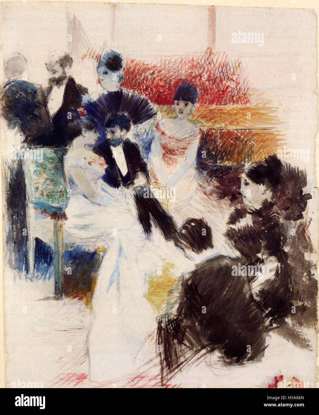Jean Louis Forain was a French artist known for his depictions of ...