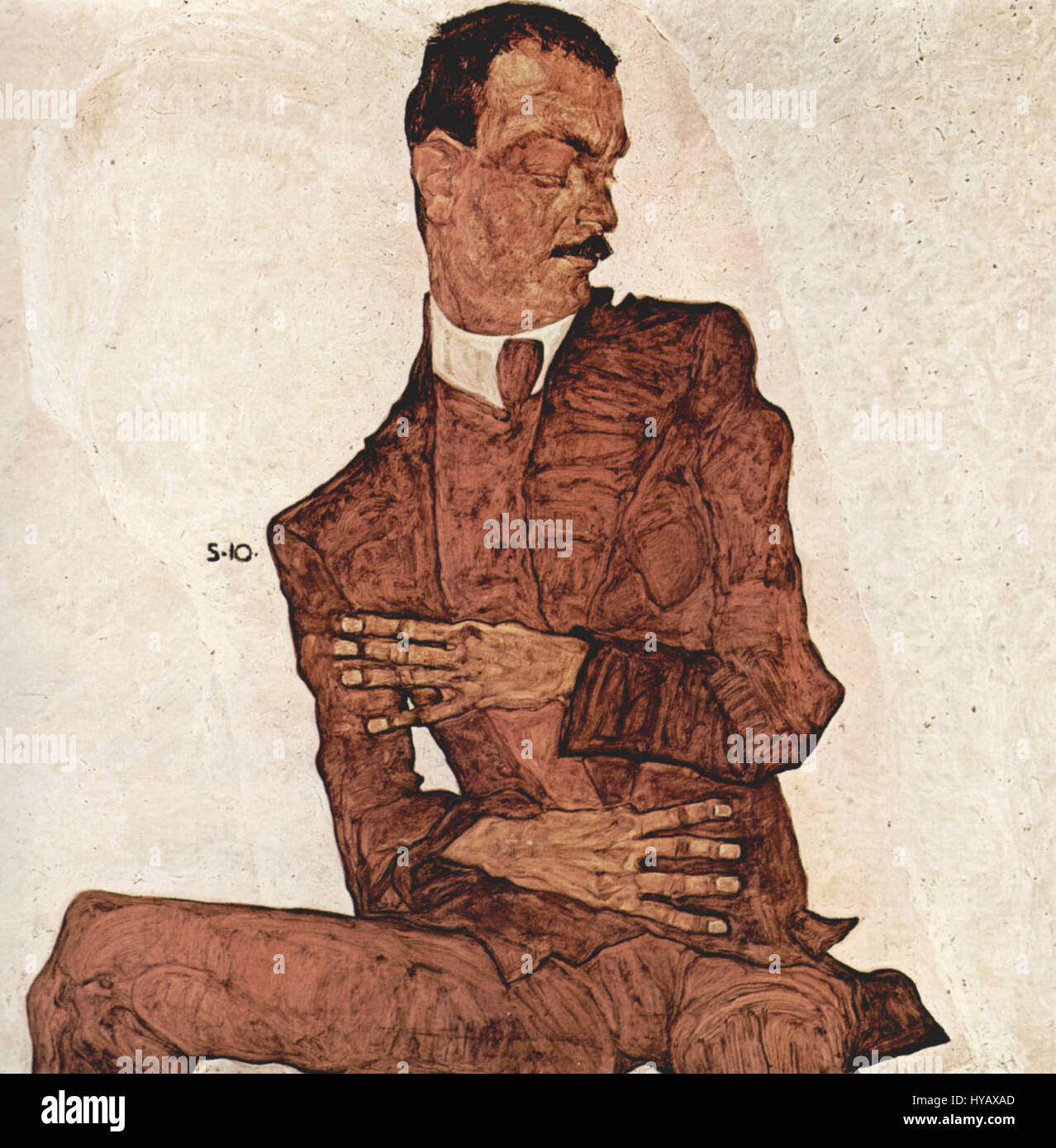 *Egon Schiele 060* is a self-portrait by Austrian artist Egon Schiele ...