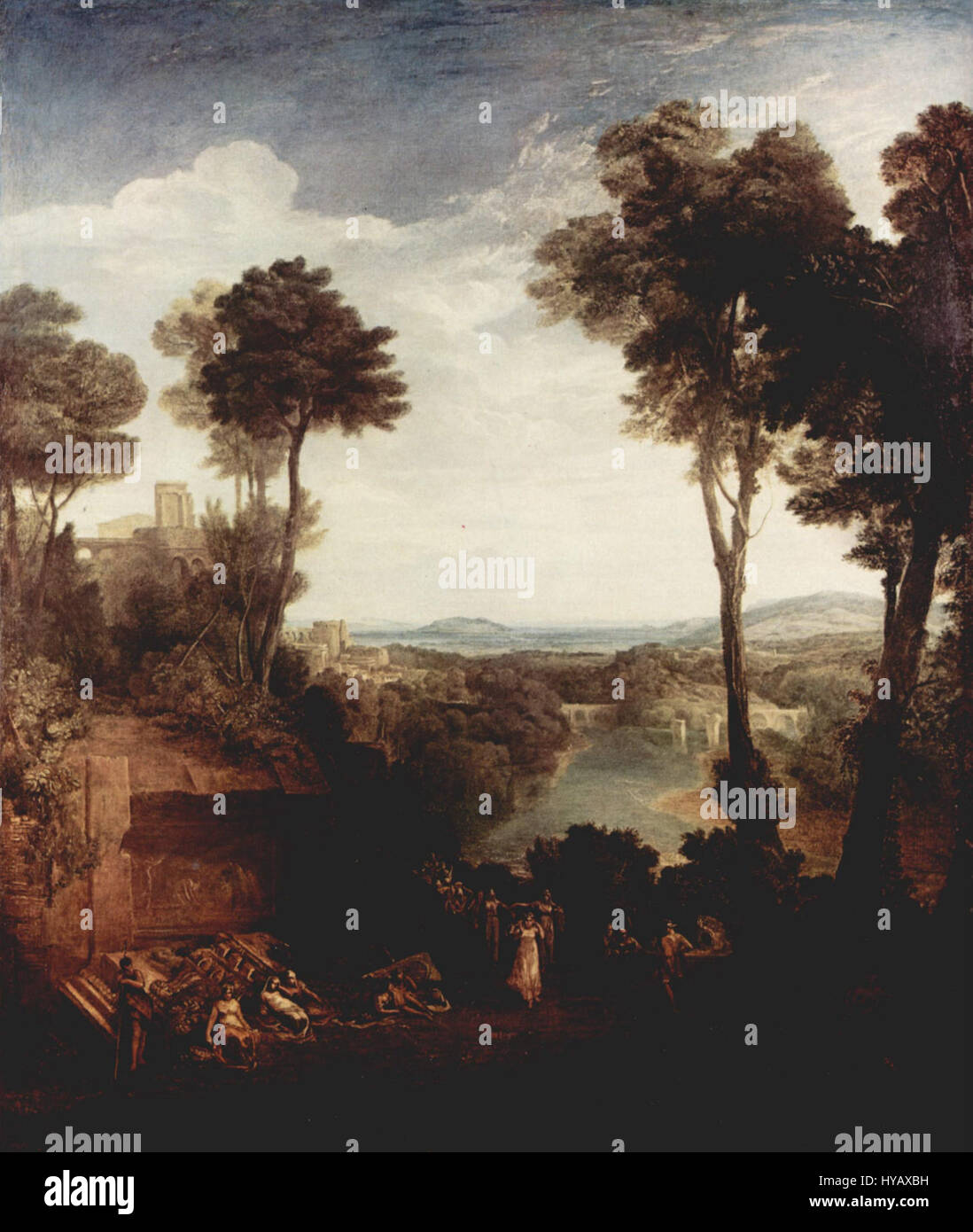 Joseph Mallord William Turner's work exemplifies the Romantic movement ...