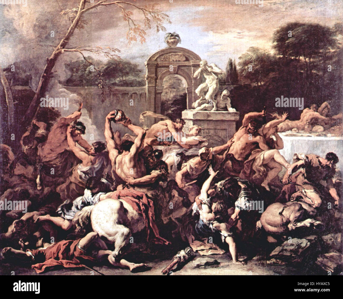 Sebastiano Ricci, an Italian Baroque painter, is known for his dynamic ...
