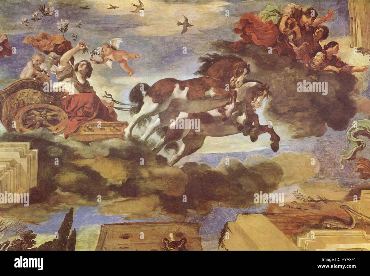 Guercino, an Italian Baroque painter, is known for his dramatic use of ...