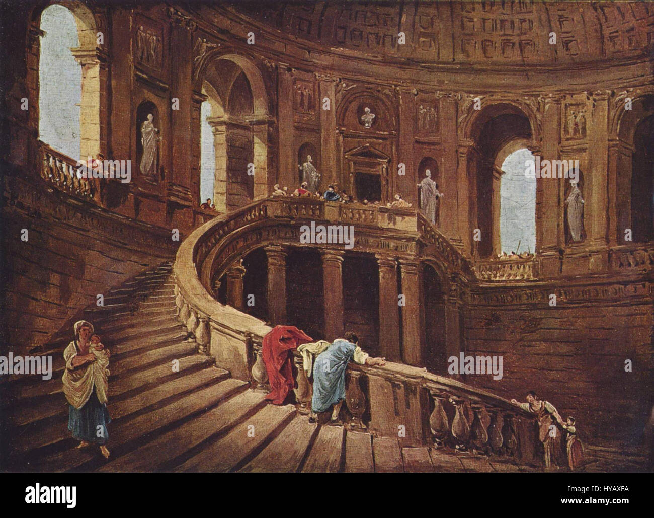 *Hubert Robert* was a French painter in the 18th century, known for his ...