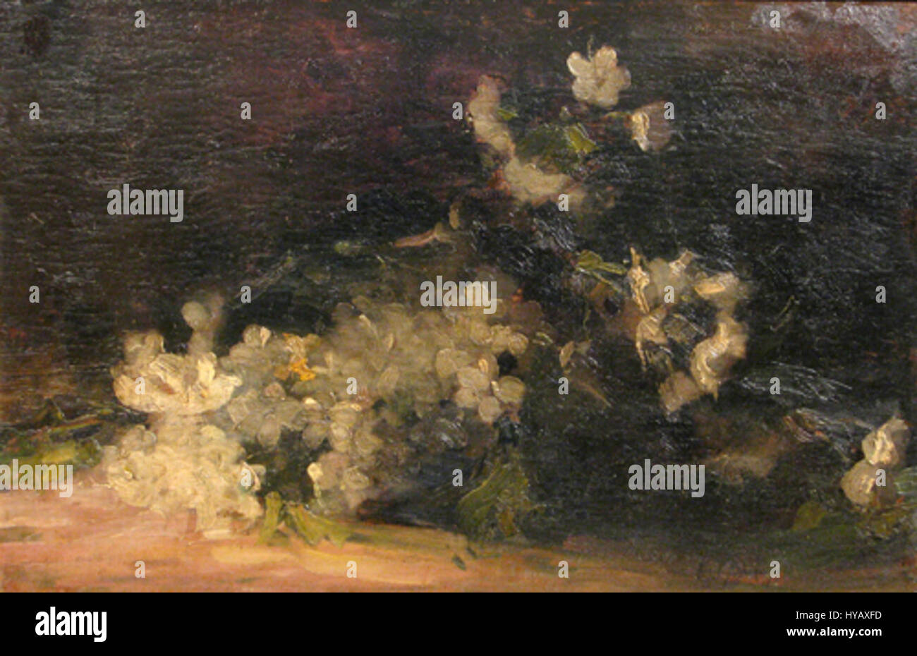 'Flori de Mar' by Aurel Baesu is an expressive painting capturing ...