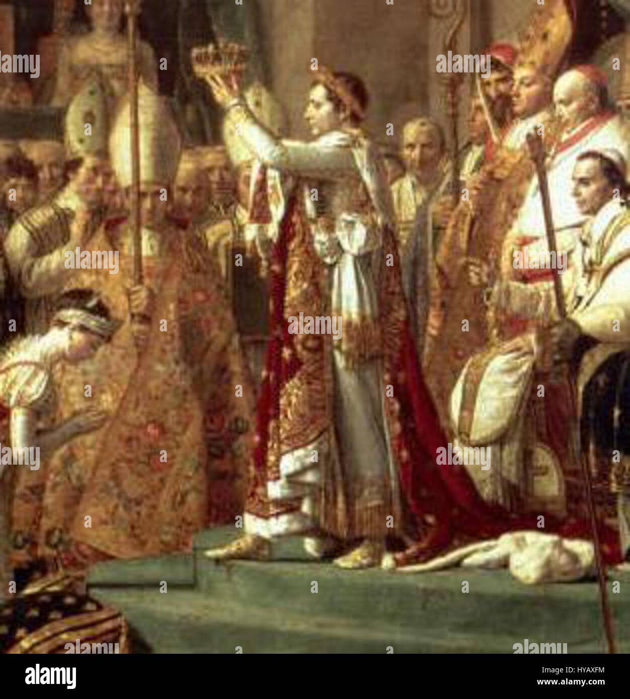 Jacques Louis David’s cropped portrait illustrates the neoclassical ...