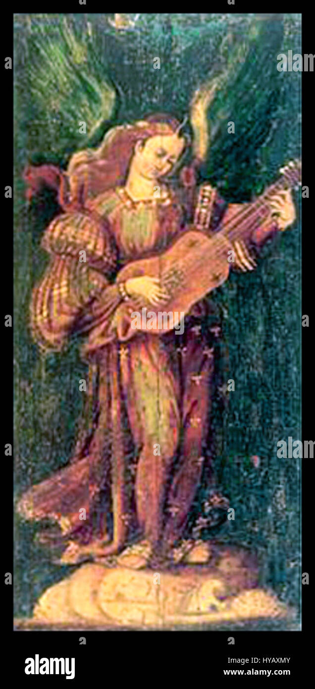 'Vihuela angel G Iberia 16th' refers to a 16th-century Spanish vihuela ...