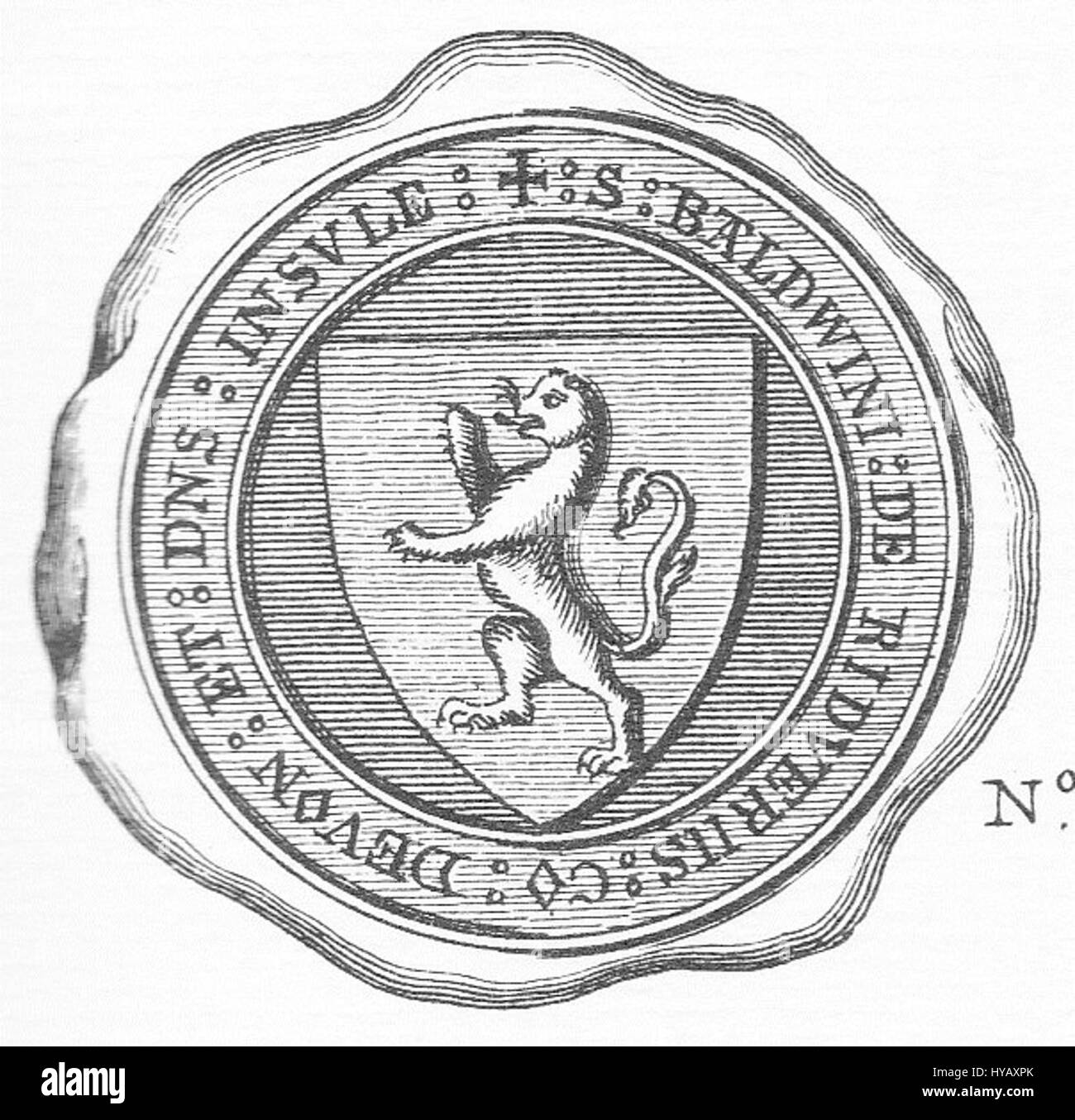 The Seal of Baldwin de Redvers is a medieval English seal used by ...