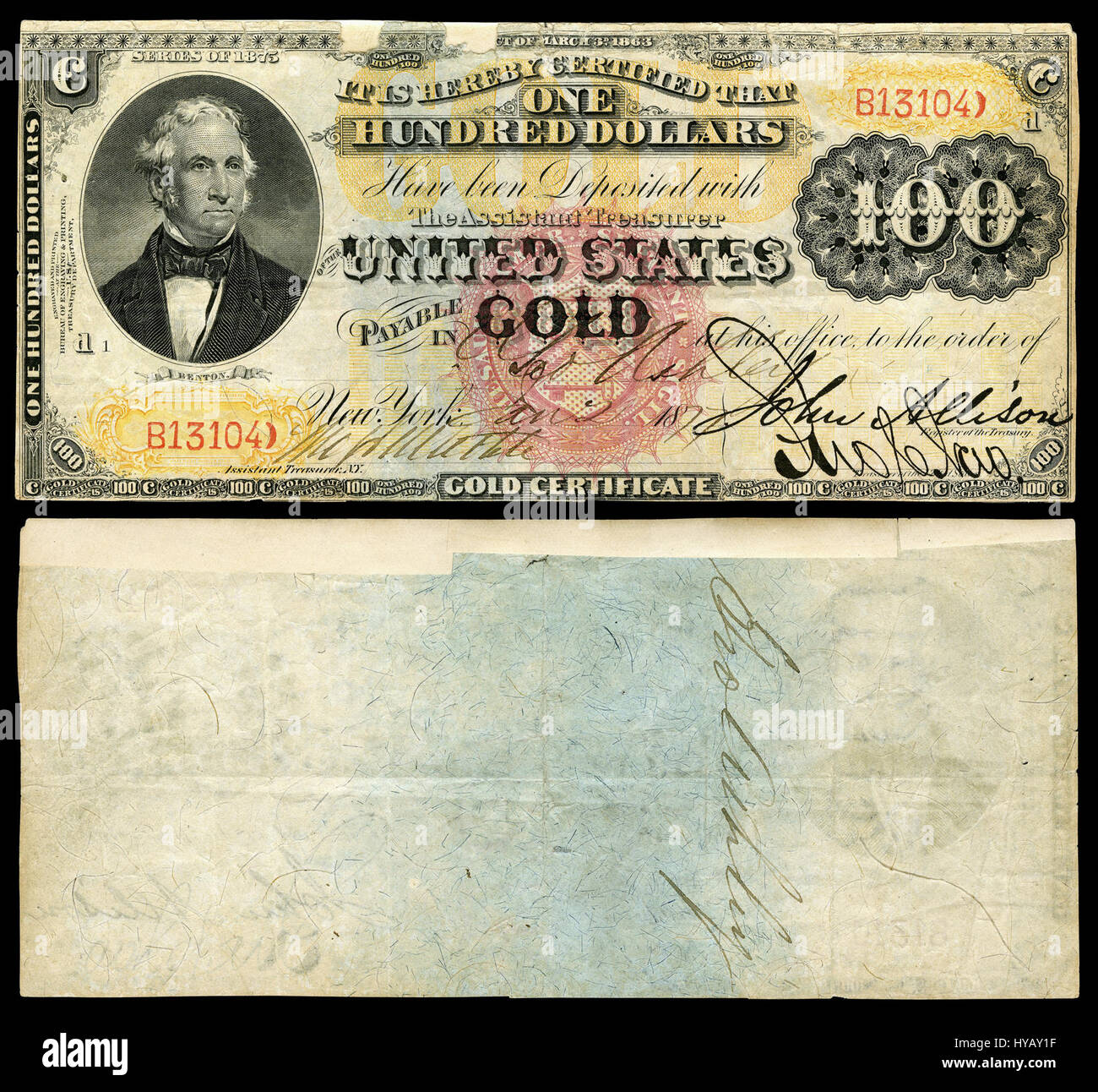 This reference likely relates to an old currency note or a ...