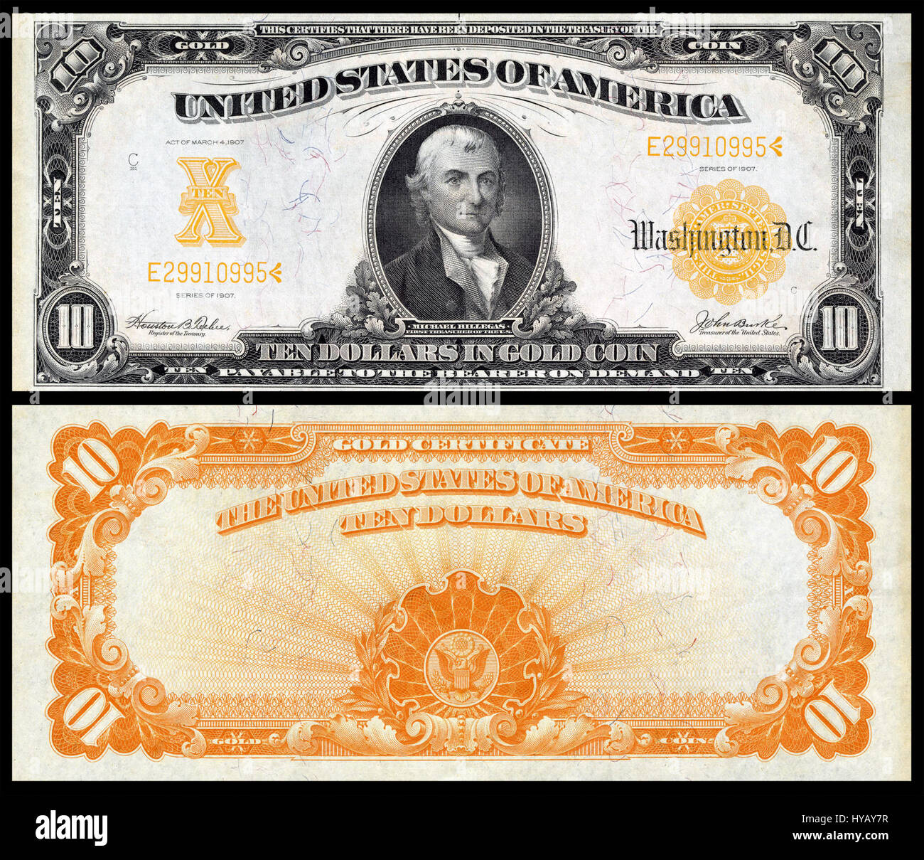 U s gold certificate hi-res stock photography and images - Alamy