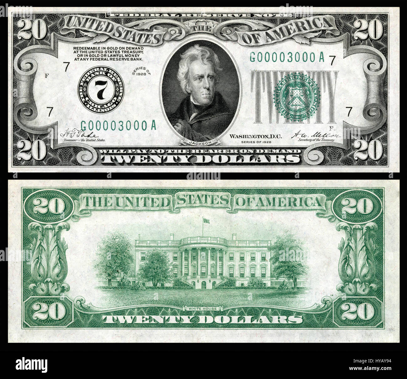 1920s american money hi-res stock photography and images - Alamy