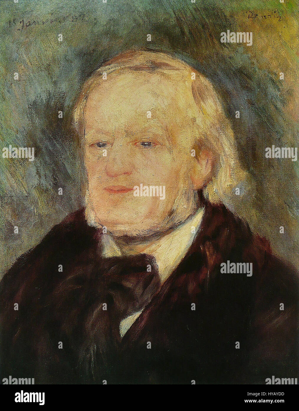 Pierre-Auguste Renoir's portrait of Richard Wagner captures the ...