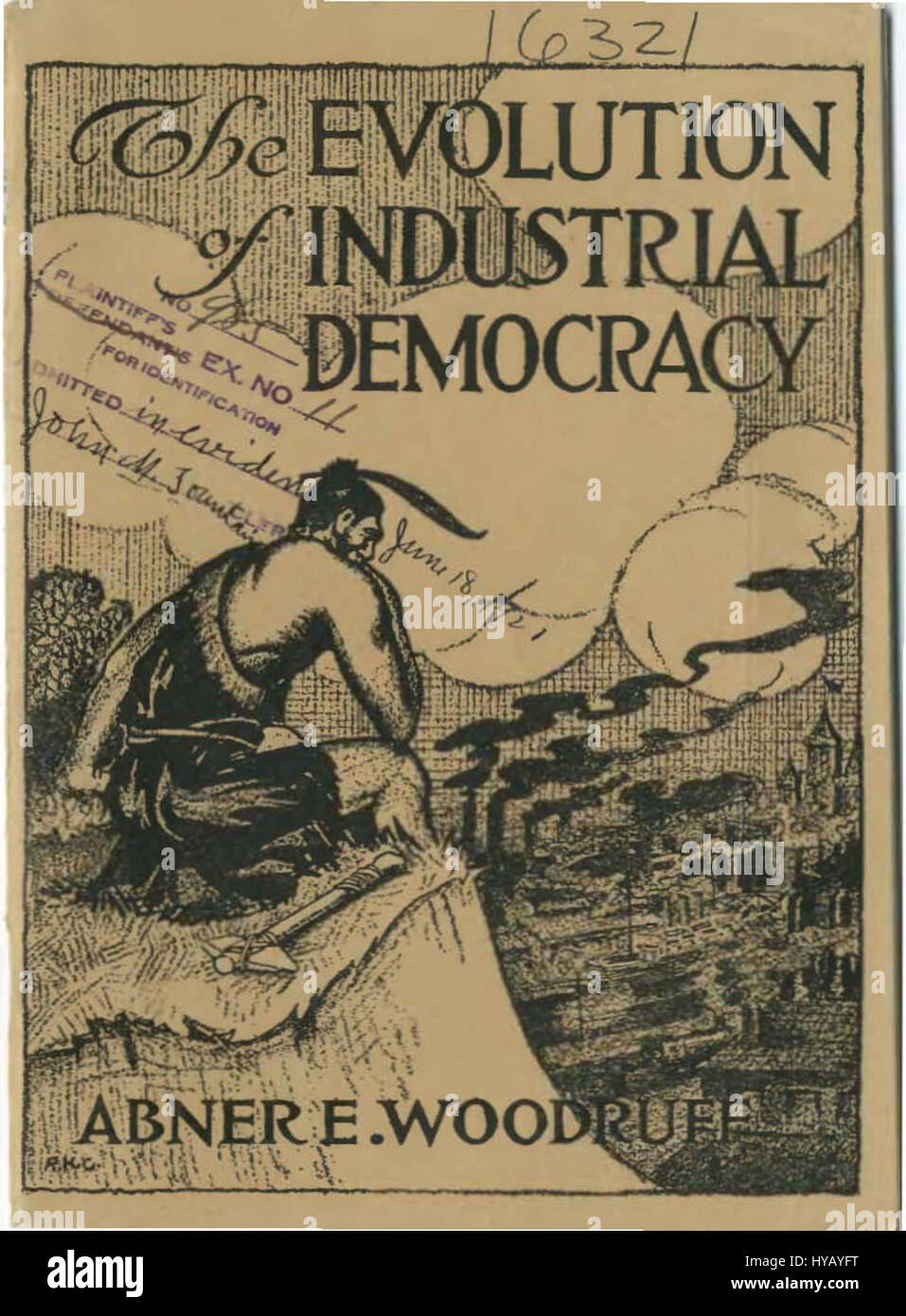 The cover of 'The Evolution of Industrial Democracy' by Woodruff ...